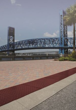 Ada Warning Mat 2x3 Red, crosswalk safety, Ada Pads, Detectable warning ...