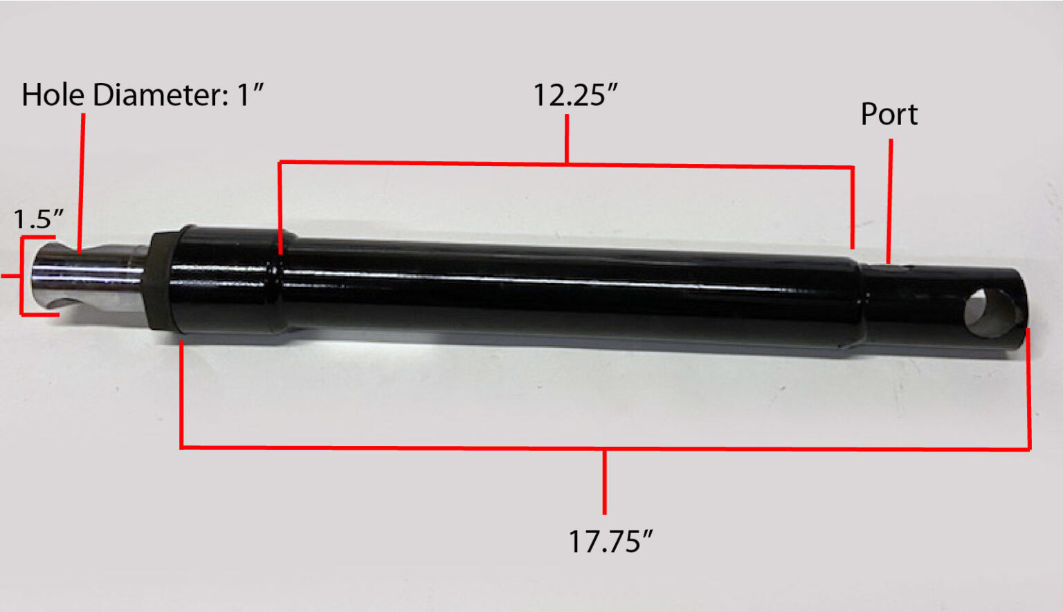 Western pro plus angle piston ram 64148 cylinder