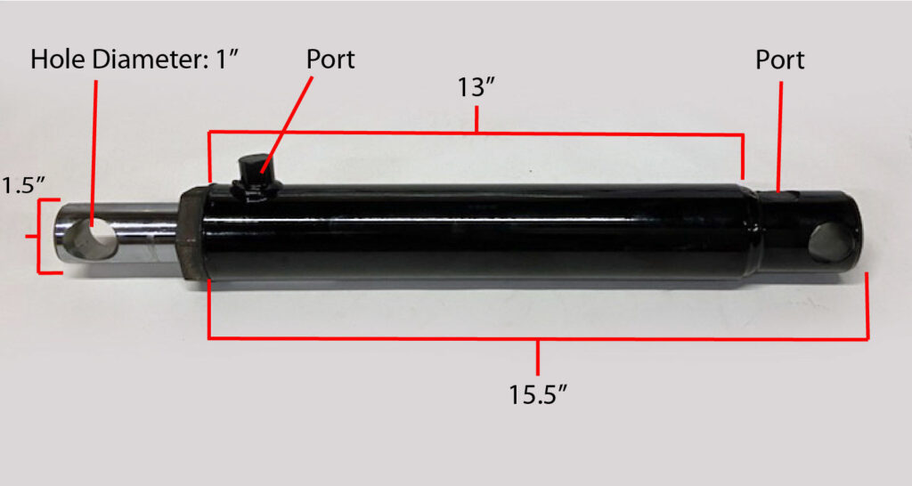 Western MVP angle cylinder 56709 piston